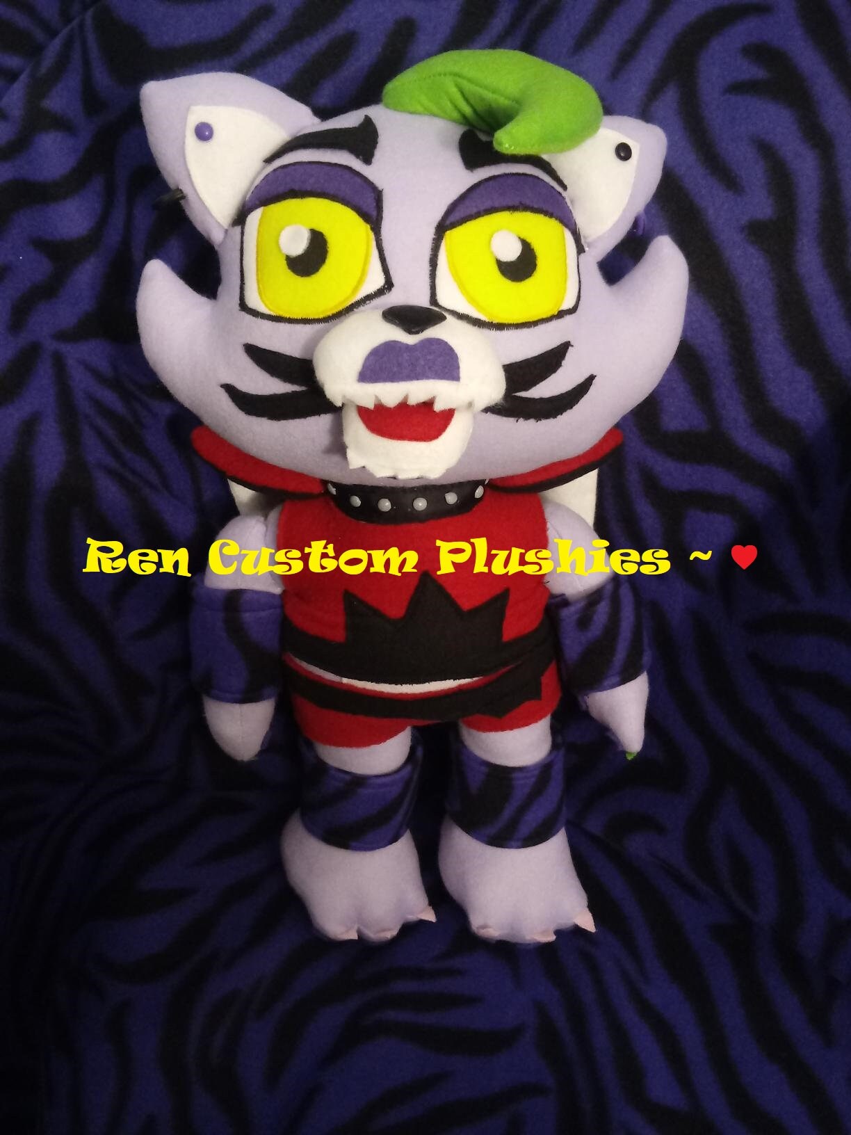 Custom Hand Made Anime Manga Videogame Gamer Inspired Rox Roxy 4ft Tall ...