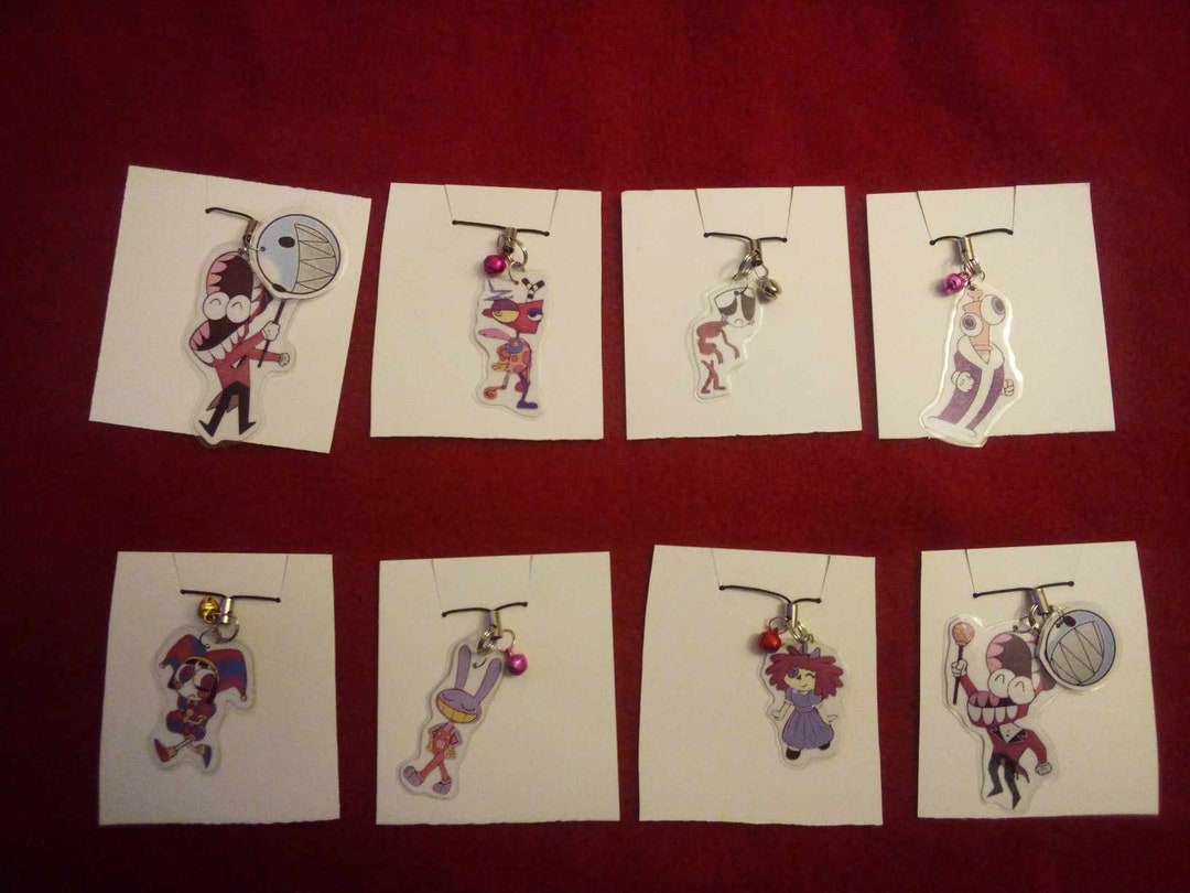 Custom Handmade Laminate Anime Game Internet Meme Cartoon Circus Jester ...