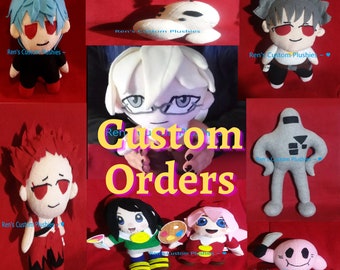 Custom Oc Plushie - Etsy