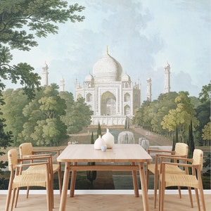 Taj Mahal Wallpaper Murals - Iconic Indian Monument Design for ...