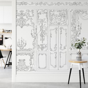 Luxurious Suite Royale Wallpaper Mural - Regal Design, Palace-inspired ...