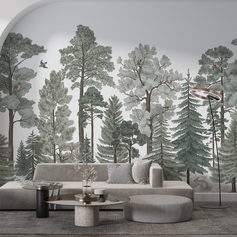 Removable Wallpaper Mural - Etsy