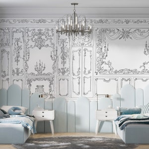 Suite Royale Wallpaper Mural: Regal Palace-inspired Wall Decor - Etsy