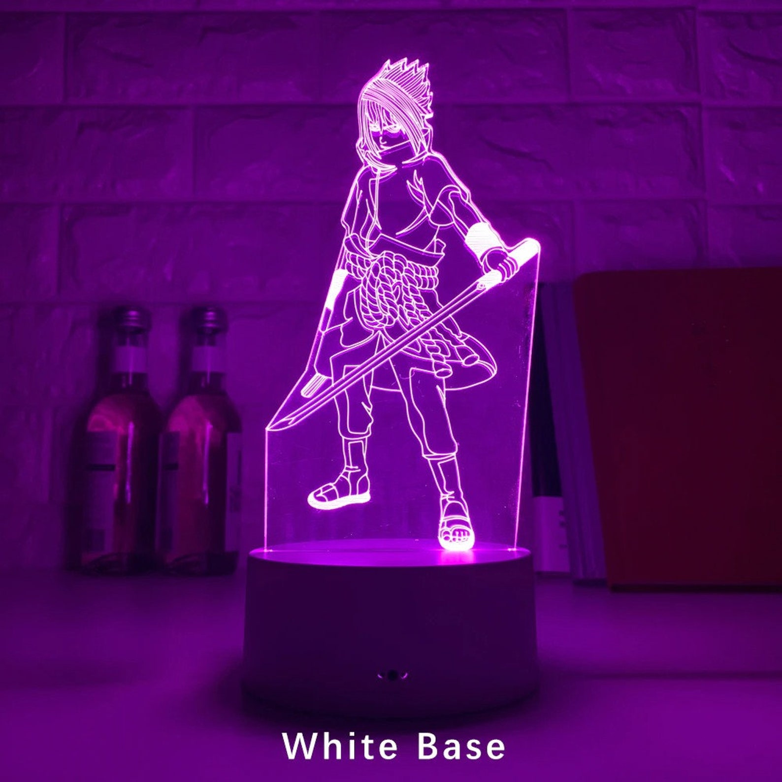 Anime Light Led 3D Lamp Anime Figure Touch Sensor Nightlight | Etsy