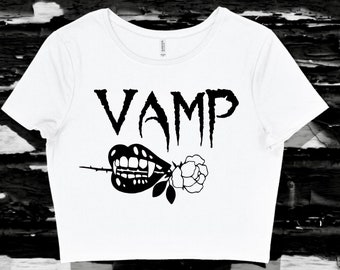 Vampire Goth Top - Etsy