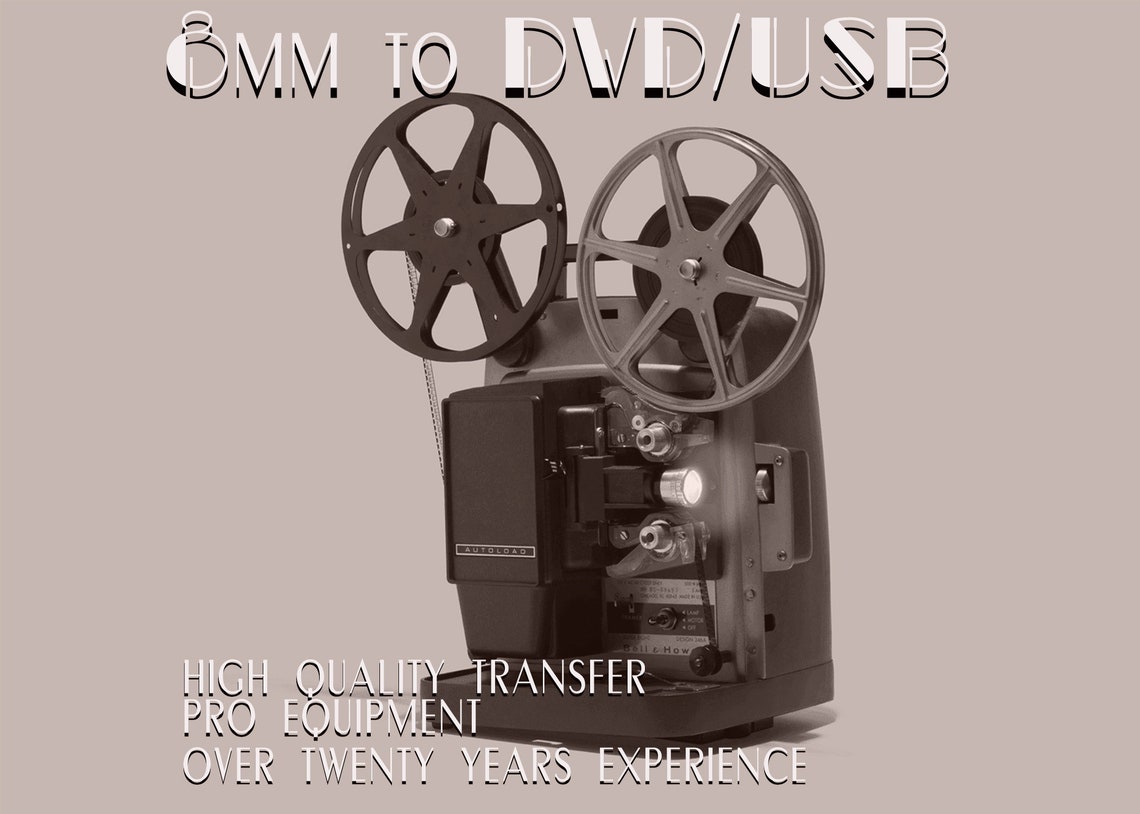 8mm to Dvd/usb/digital Download Video Conversion, High Quality. - Etsy