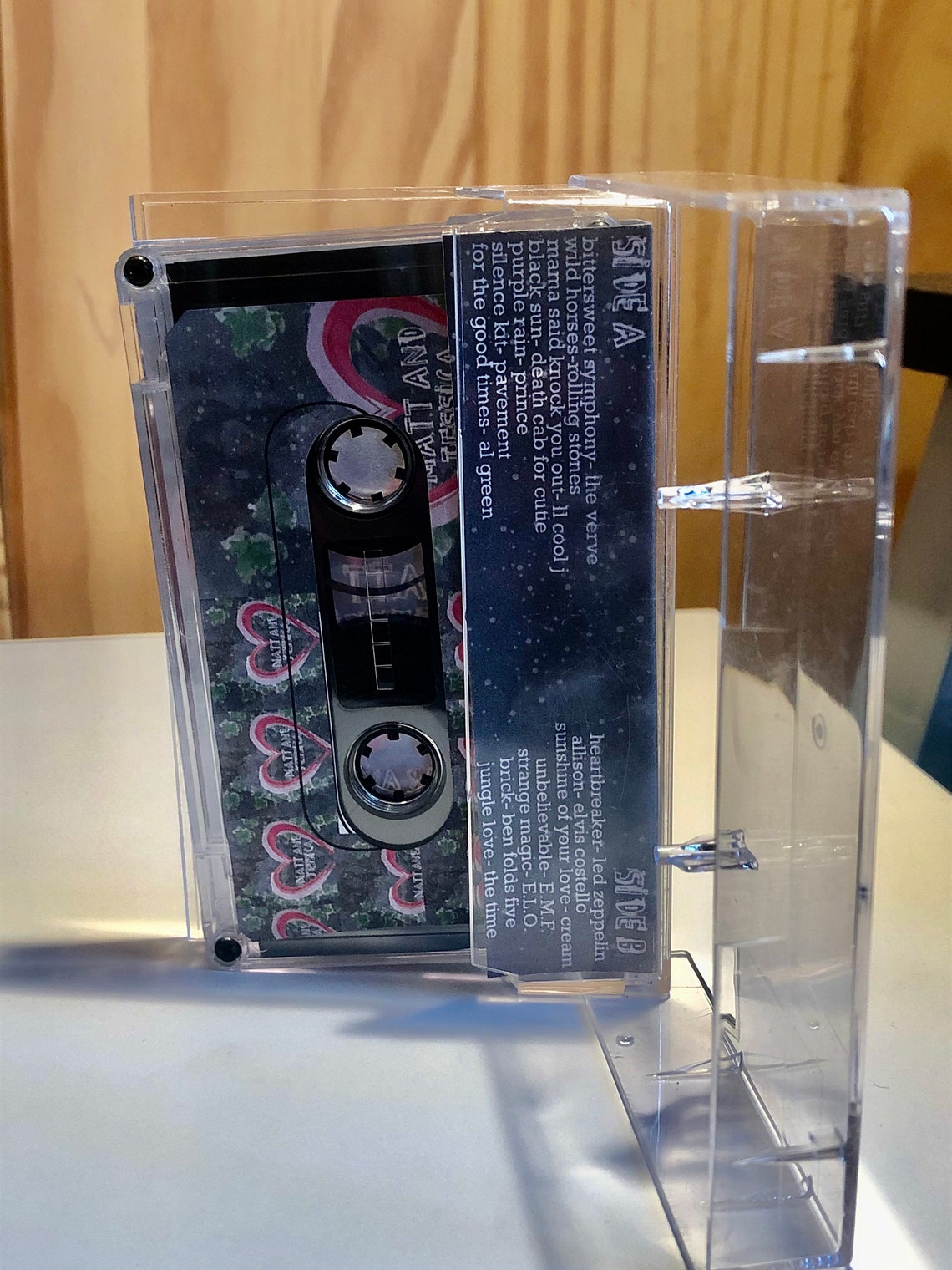 Personalized Audio Cassette Mix Tape. Spotify/YouTube Playlist | Etsy