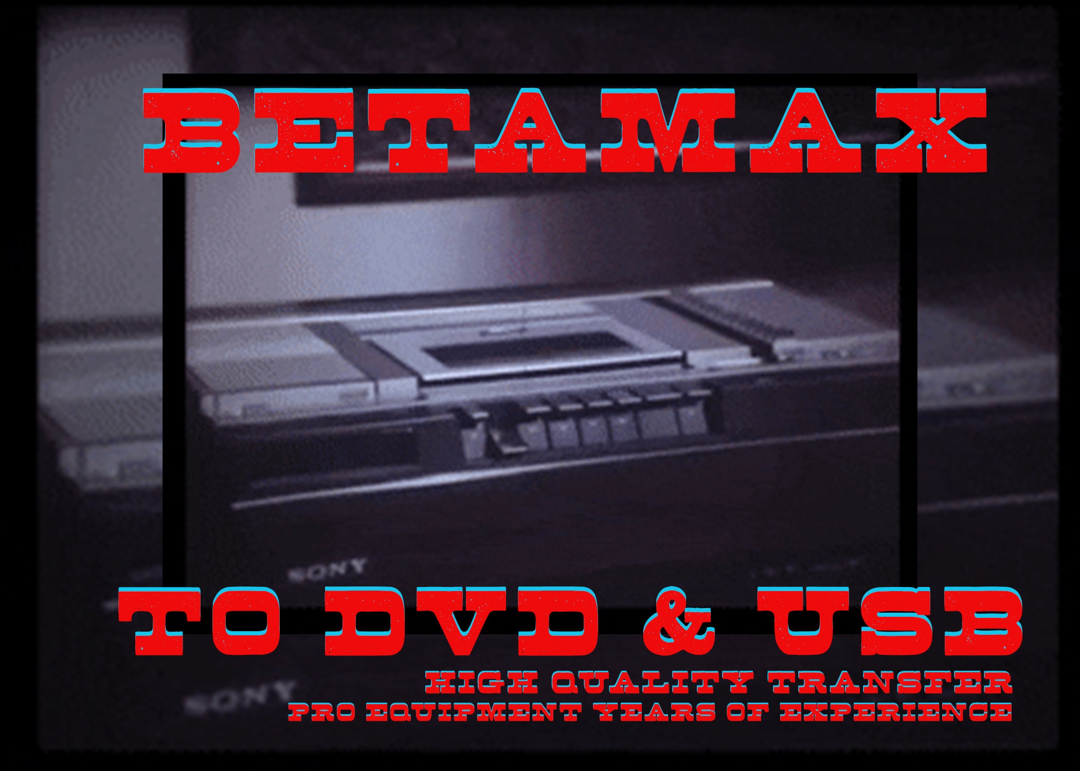 Betamax Video Conversion and Transfer to DVD, USB & Digital Download - Etsy