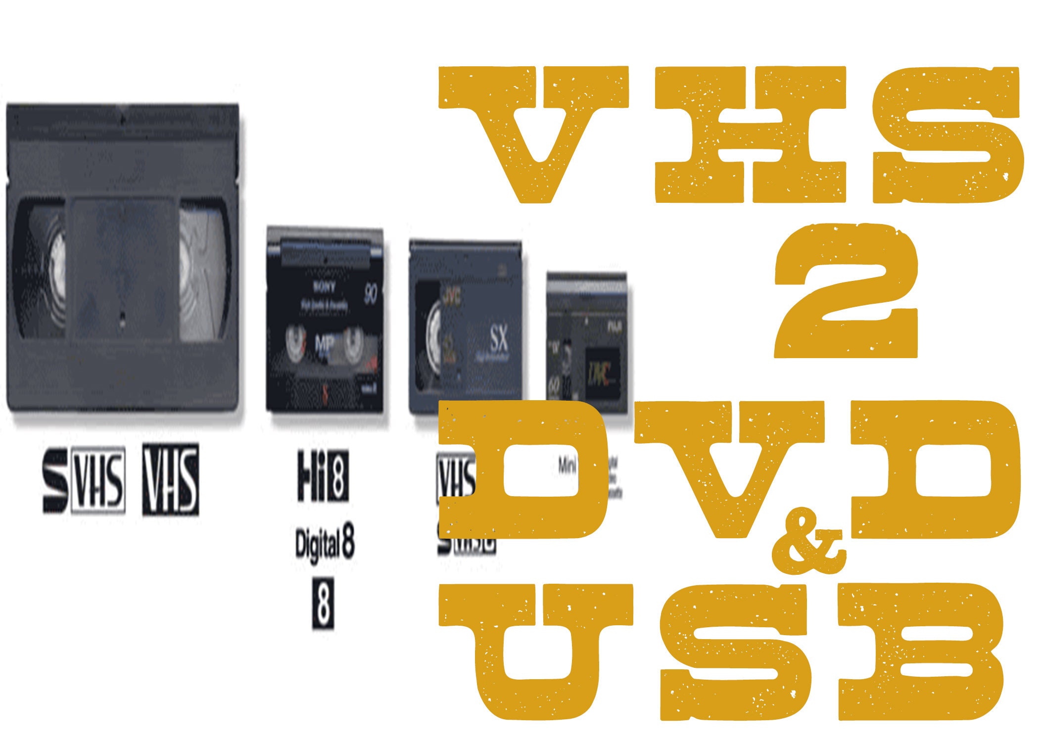 Vhsvhs-chi8video8minidv Video Conversion and Transfer to DVD or Digital ...