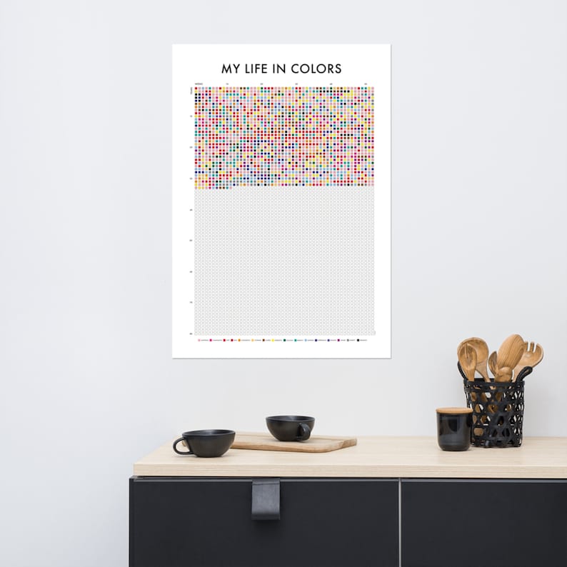 Life Calendar Weekly Calendar Mood Tracker Calendar - Etsy
