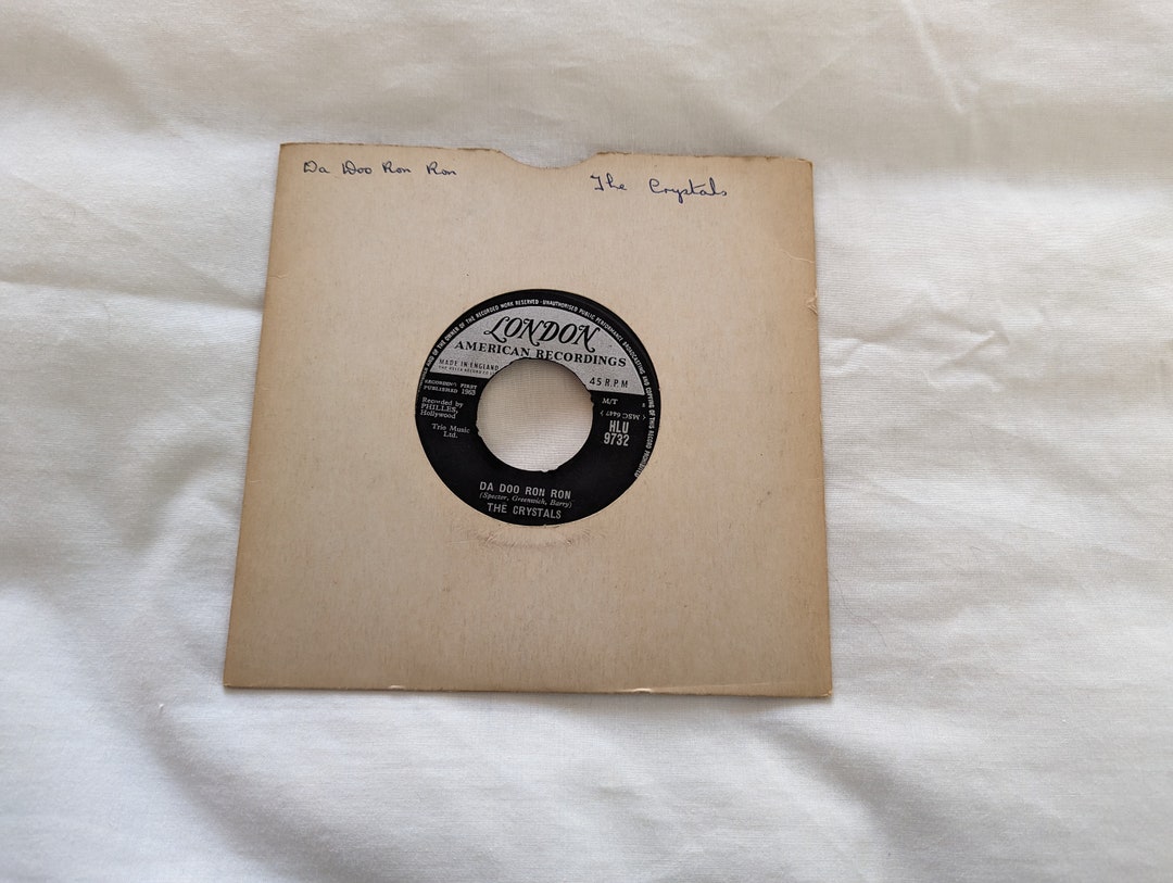 The Crystals Da Do Ron Ron / Get It 7 Inch 45 RPM 1963 - Etsy