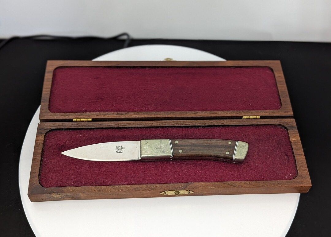 Knife 7.5 Inch Fixed Blade Dill Custom Knives Estes Park CO Bob Dill - Etsy