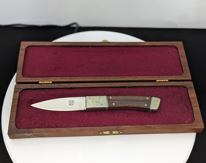 Knife 7.5 Inch Fixed Blade Dill Custom Knives Estes Park CO Bob Dill - Etsy