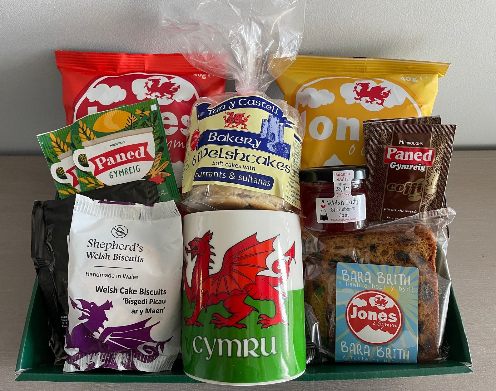 Welsh Fayre Hamper Luxury Welsh Gift Hamper Welsh Taste of - Etsy UK