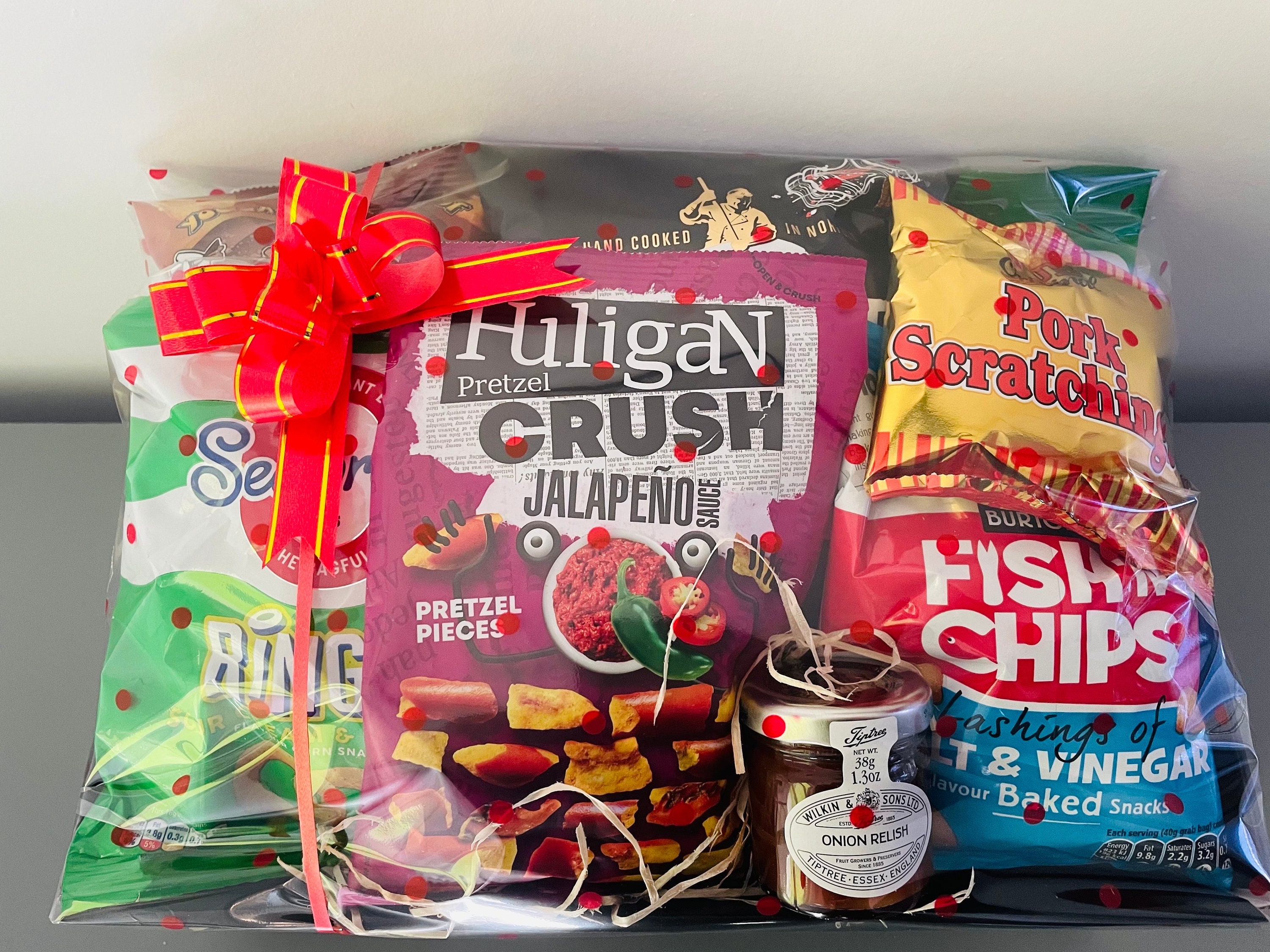 Savoury Snack Gift Hamper / Pub Snack Hamper Savoury Night in Hamper ...