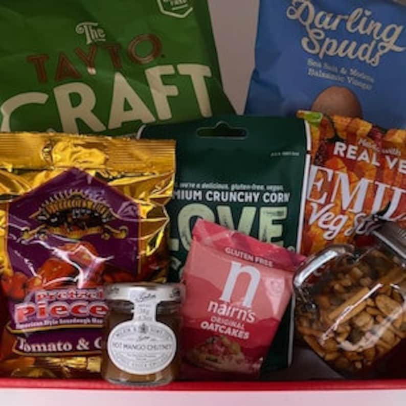 Savoury Snack Gift Hamper | Pub Snack Hamper Savoury Night in Hamper ...
