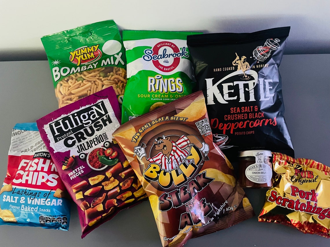 Savoury Snack Gift Hamper / Pub Snack Hamper Savoury Night in Hamper ...