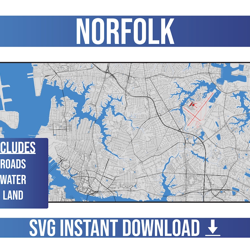 Norfolk Svg - Etsy