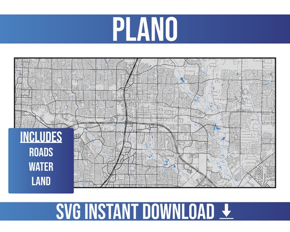 Plano Texas Map