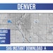 Denver SVG Street Map | Denver, Colorado, United States | Full Vector ...
