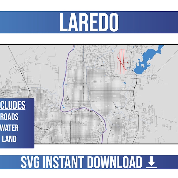 Laredo Svg - Etsy