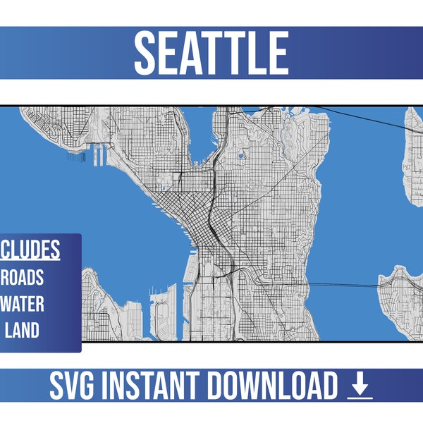 Seattle Svg - Etsy