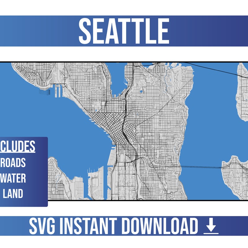 Seattle Svg - Etsy