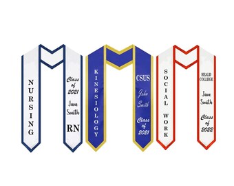 High School Graduation Sash | Etsy