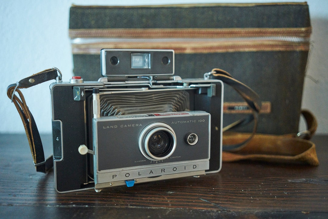 Polaroid Automatic 100 Vintage Land Camera - Etsy