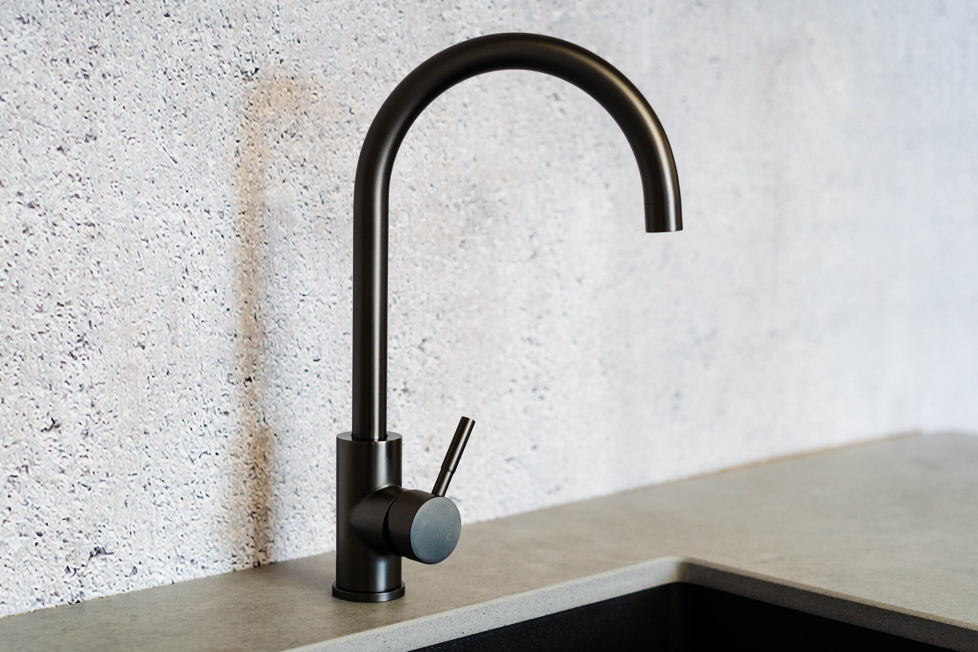 Magna Gun Metal Kitchen Mixer Tap - Etsy UK