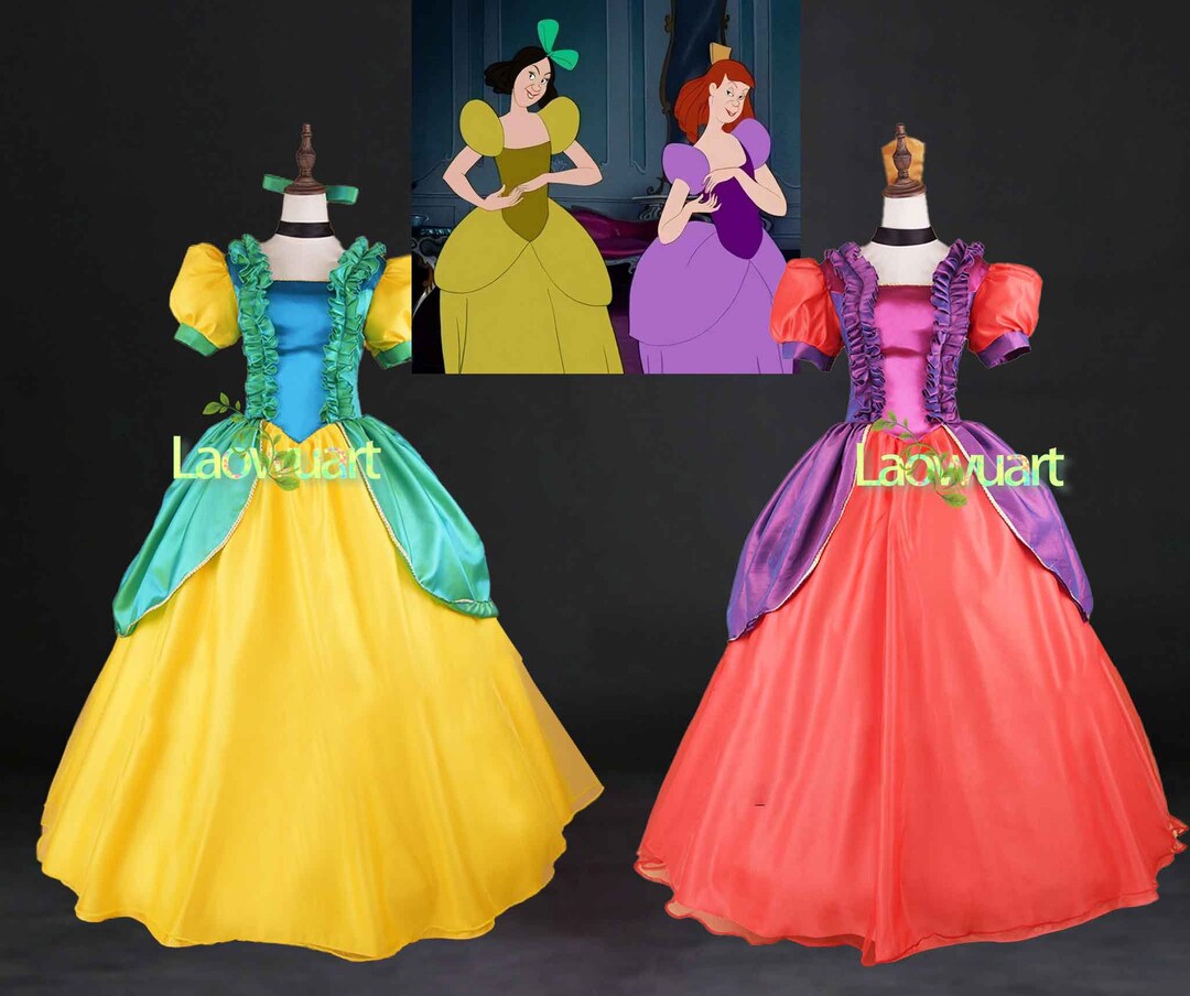 Cenicienta Mujer Princesa Traje Adulto Cenicienta Hermanas malvadas ...