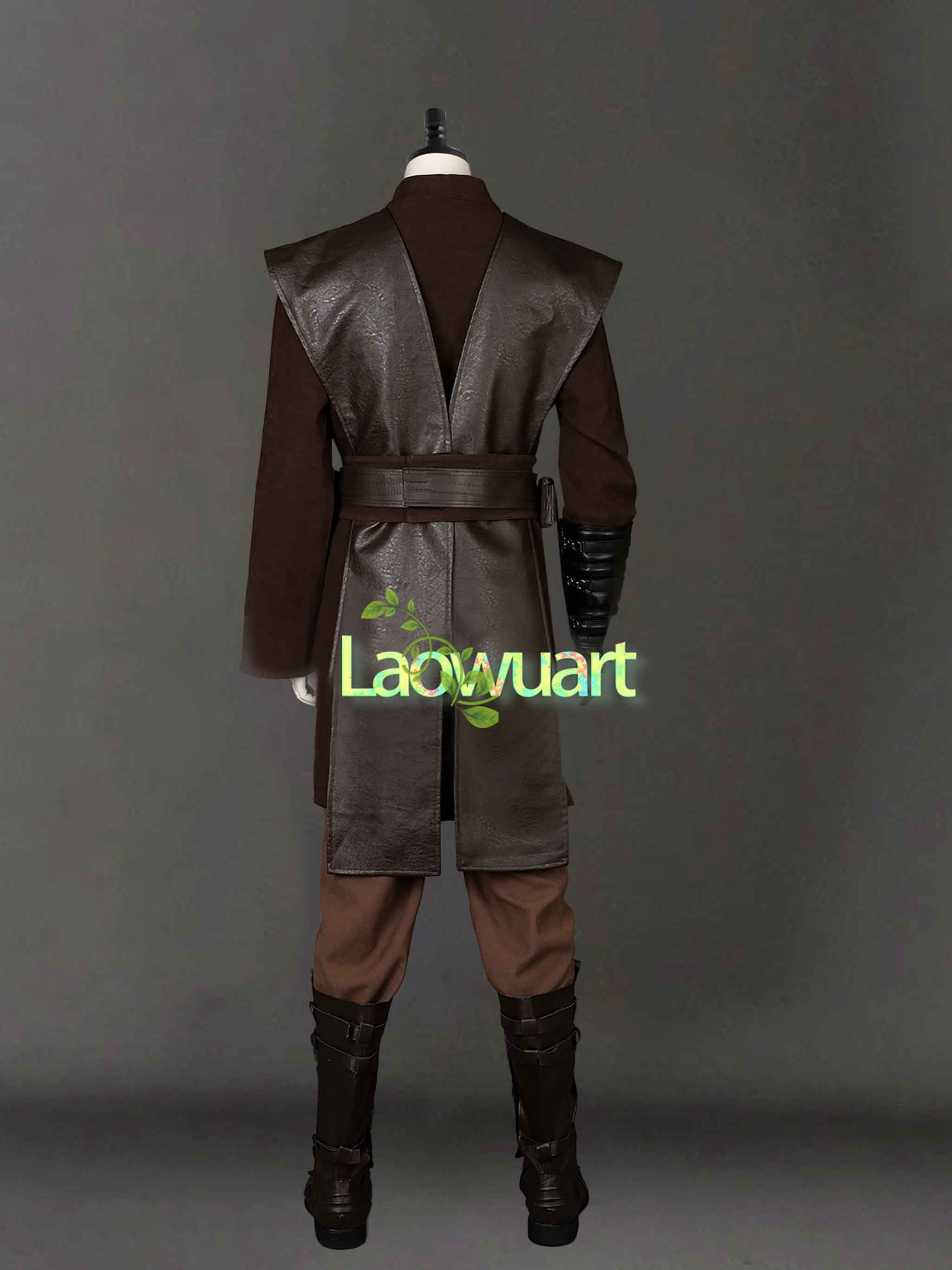 Star Wars Attack of the Clones Anakin Skywalker Cosplay Costume Anakin ...
