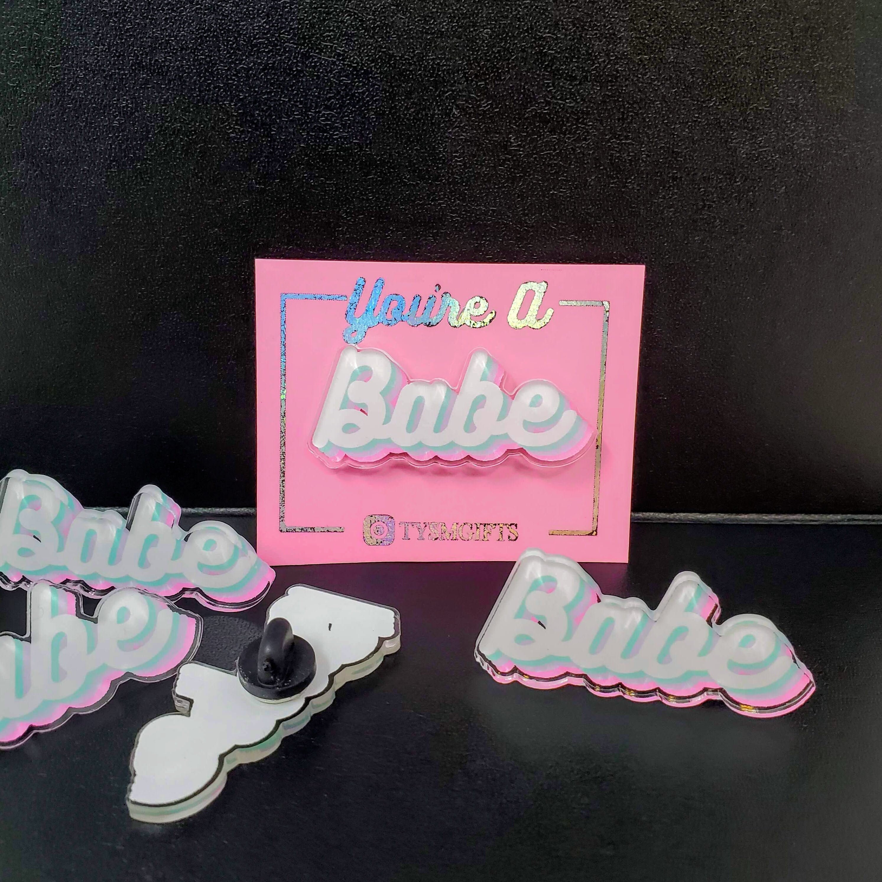 Babe Pin Etsy