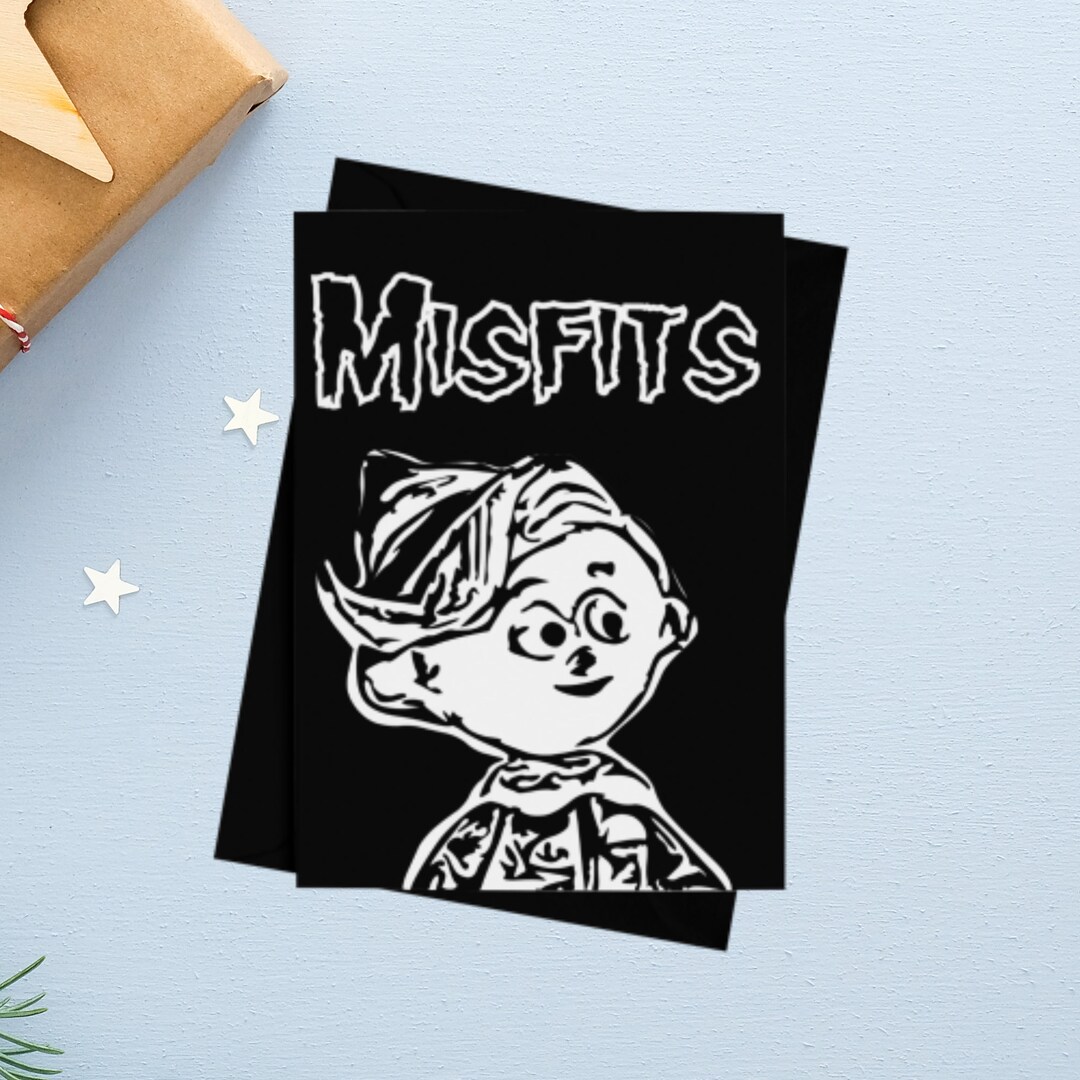 Misfits Pop Culture Greeting Card - Etsy
