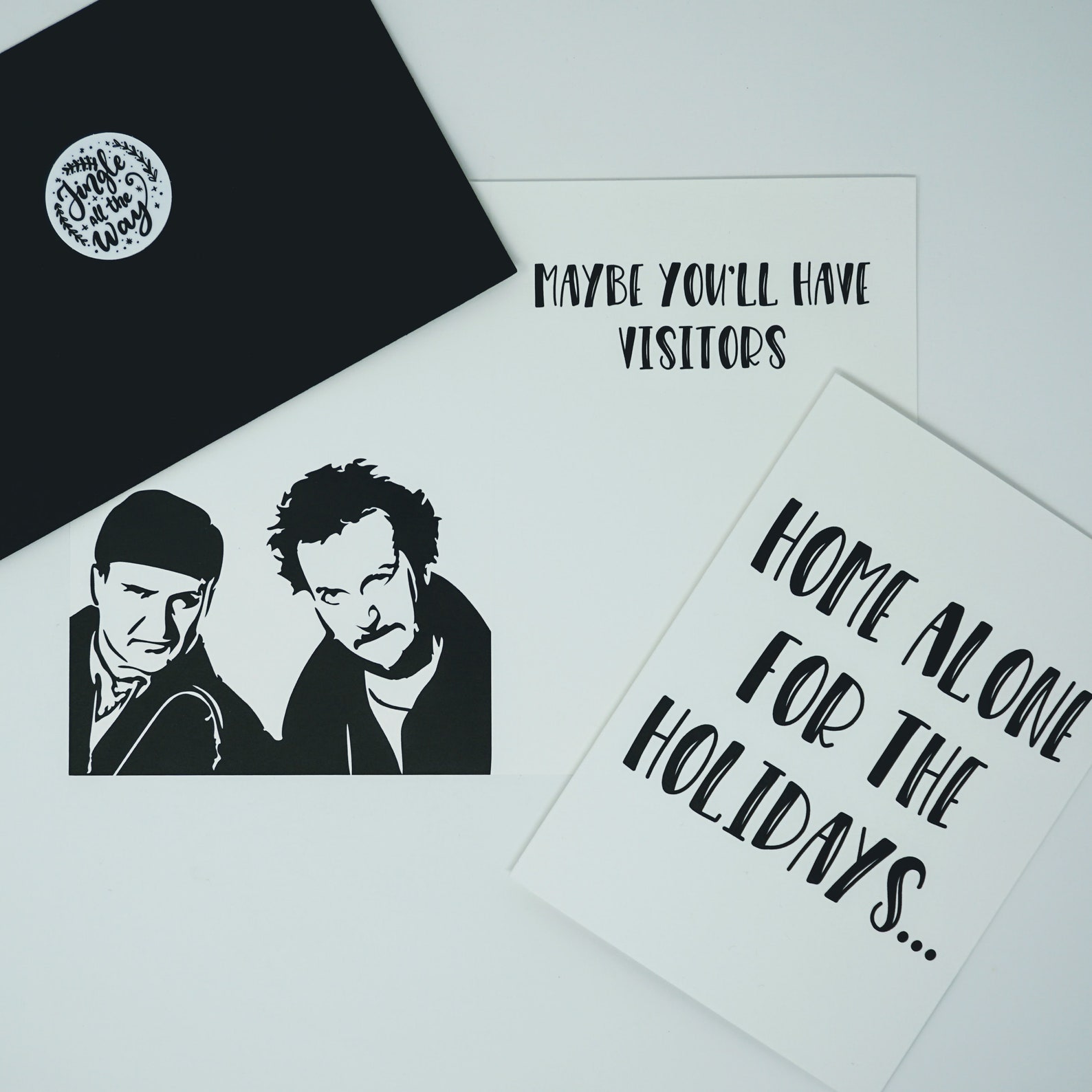 Home Alone Greeting Card - Etsy