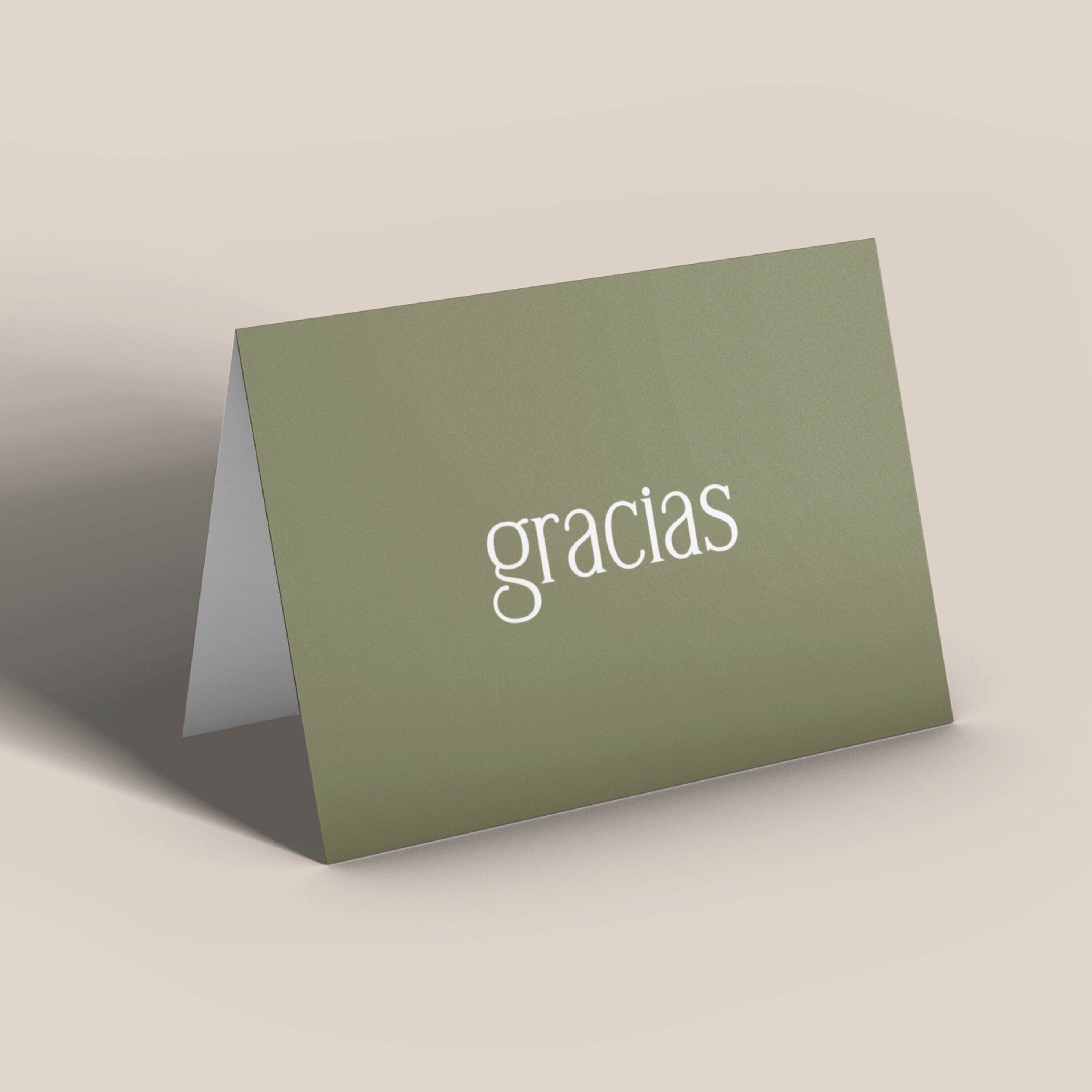 Gracias Spanish Thank You Card - Etsy
