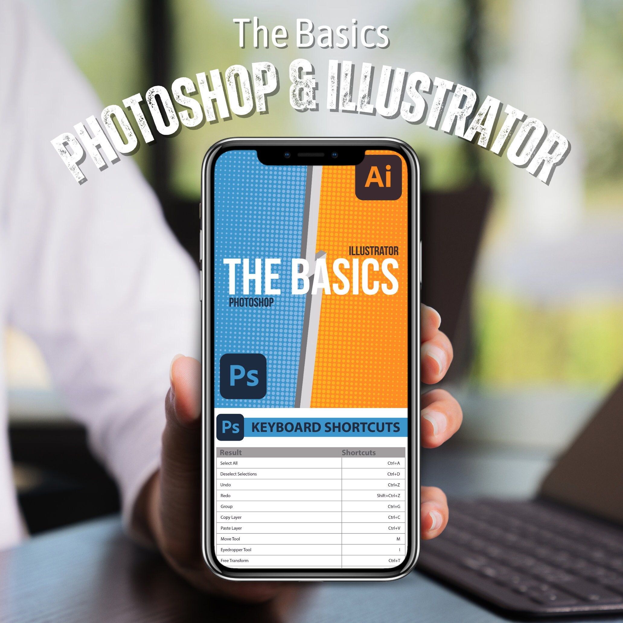 Adobe Photoshop & Illustrator Basics Guide for Beginners | Adobe Cheat ...