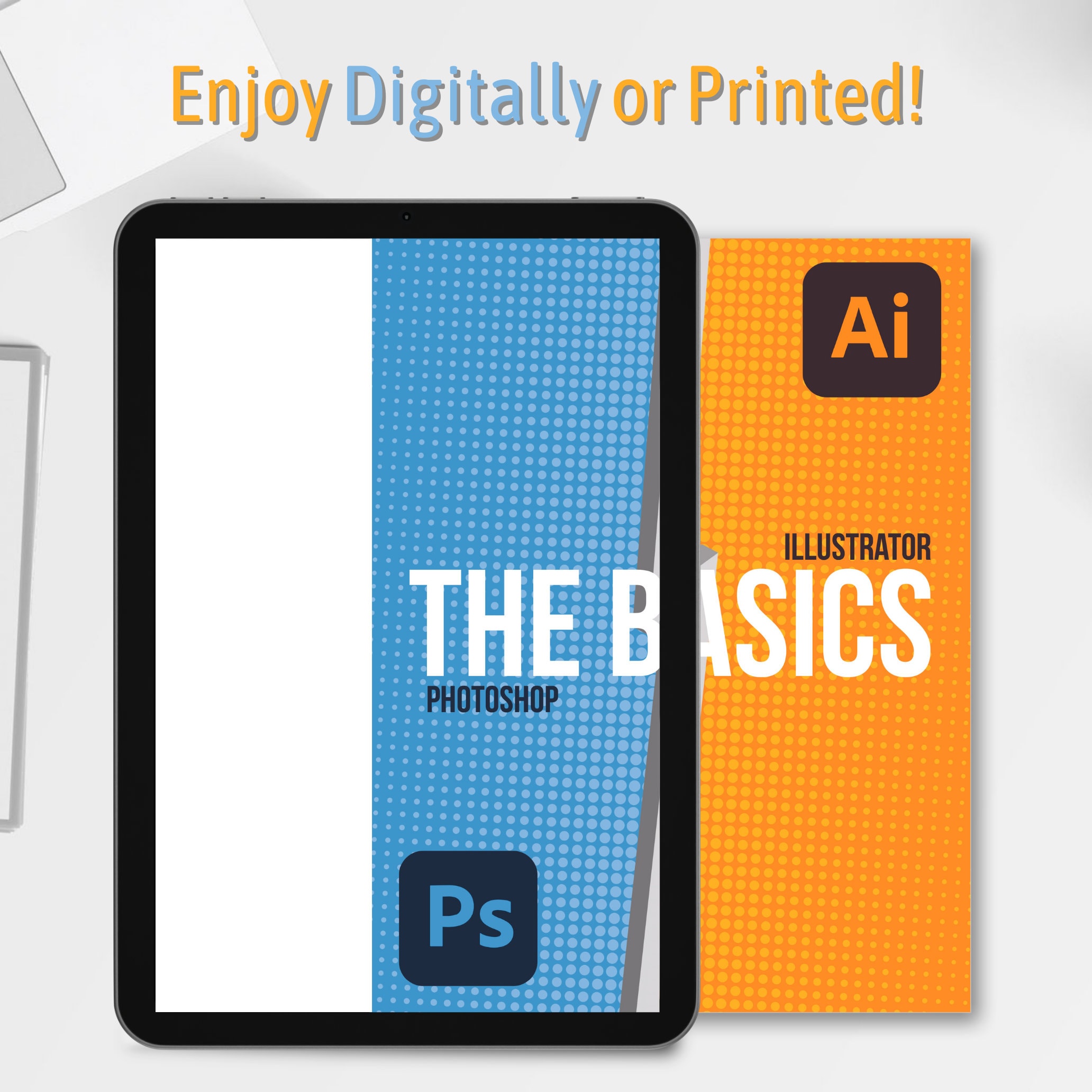 Adobe Photoshop & Illustrator Basics Guide for Beginners | Adobe Cheat ...