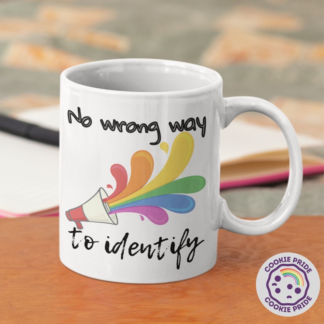No Wrong Way to Identify Mug Pride Coffee Mug Coming Out - Etsy