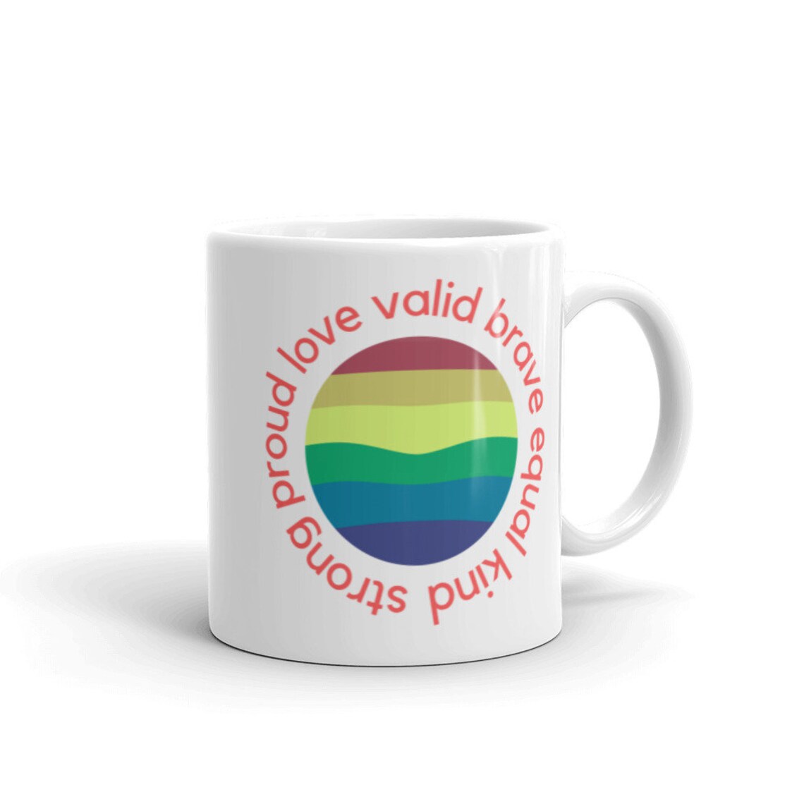 Retro Rainbow Pride Mug Gay Pride Mug Coming Out Gift Gift - Etsy