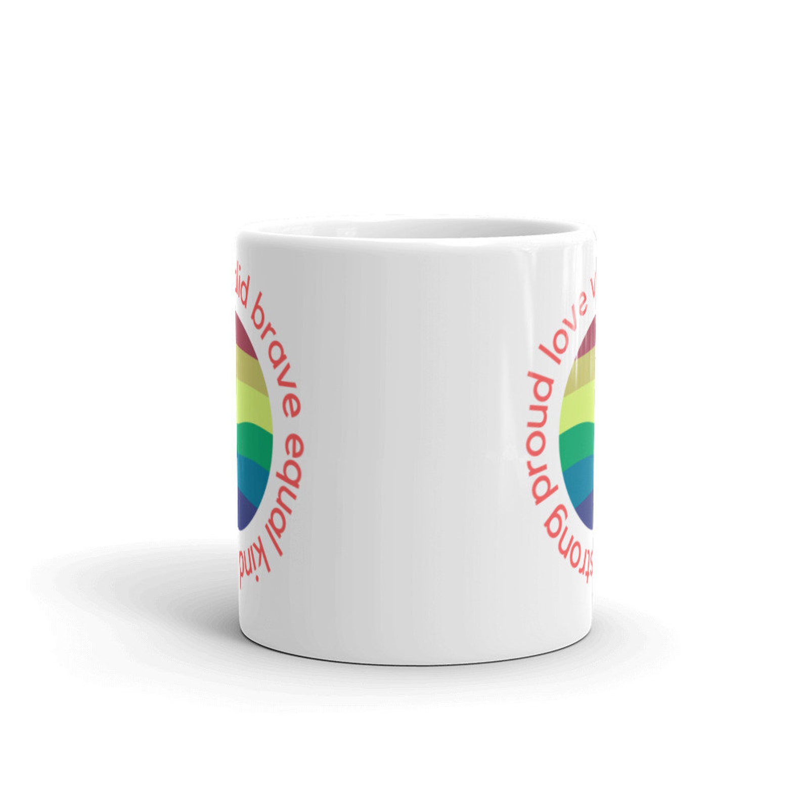 Retro Rainbow Pride Mug Gay Pride Mug Coming Out Gift Gift - Etsy