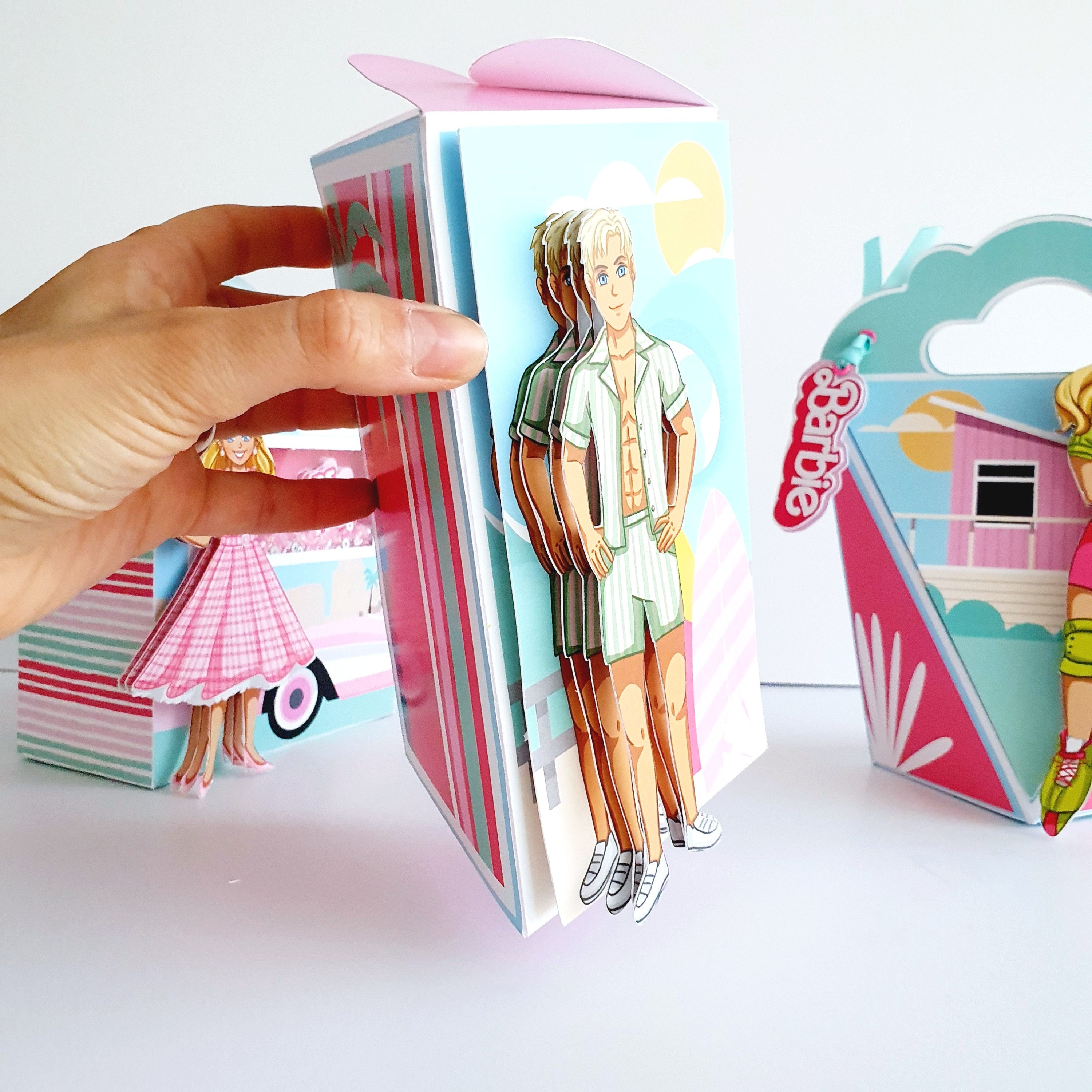 Molde Cajita Triángulo / Box Template - Etsy