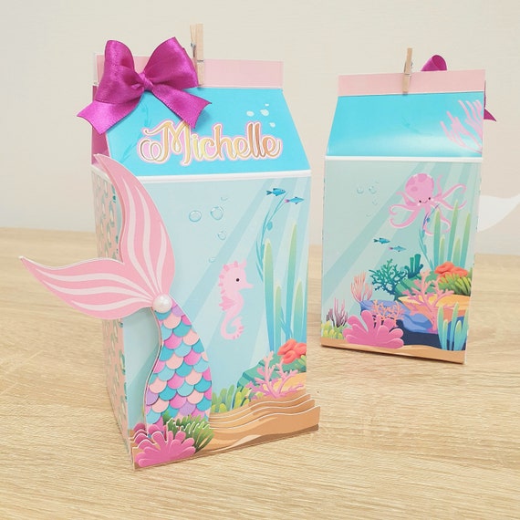 Molde Cajita Milk / Milk Box Template | Etsy