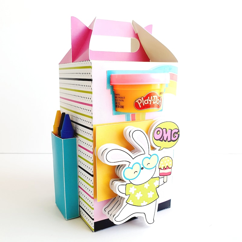 Activity Box Template - Etsy