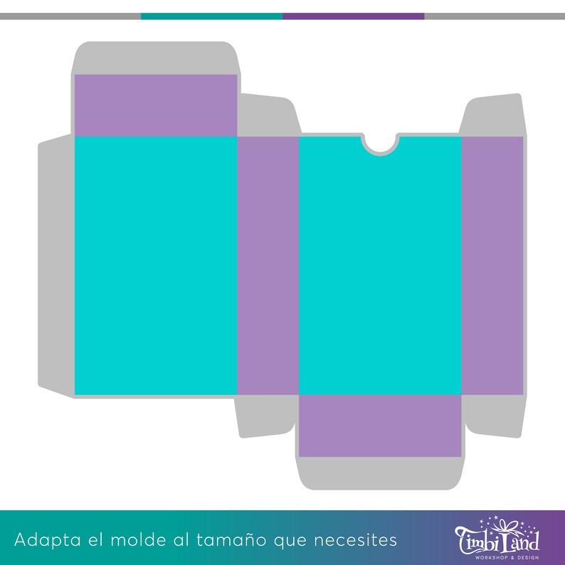 Molde Cajita Libro / Plantilla Caja - Etsy México