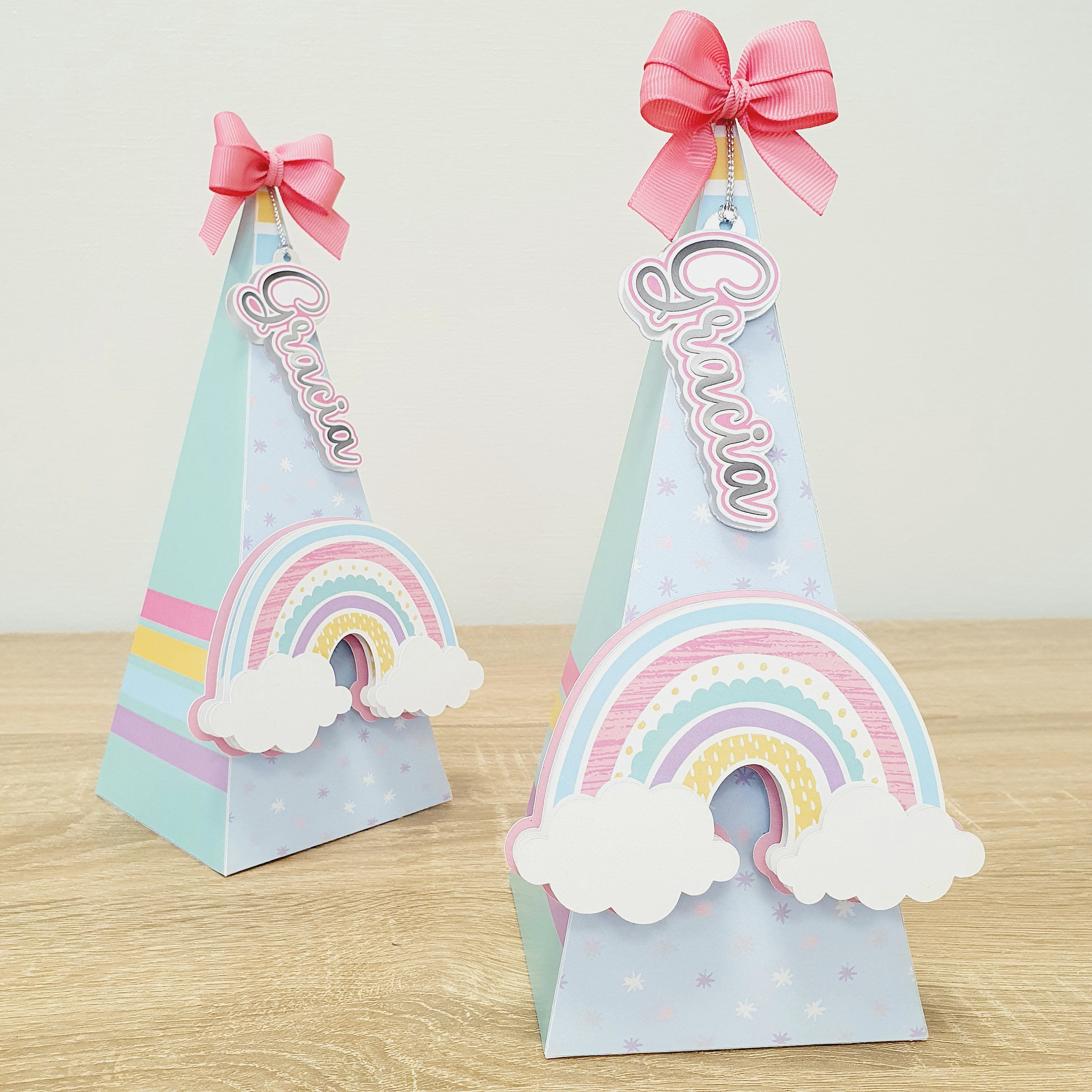 Molde Cajita Pirámide / Plantilla Box - Etsy España