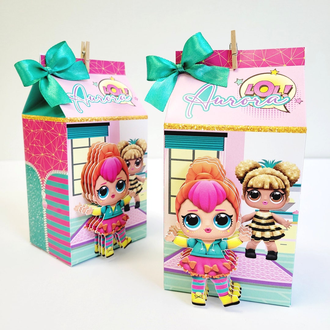 Molde Cajita Milk / Milk Box Template - Etsy