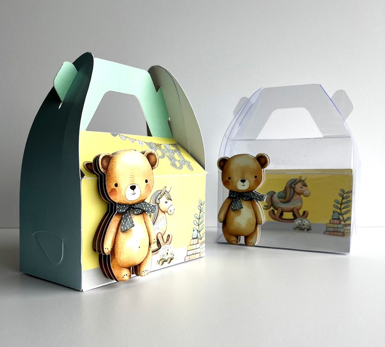 Molde Cajita Asas / Box Template - Etsy