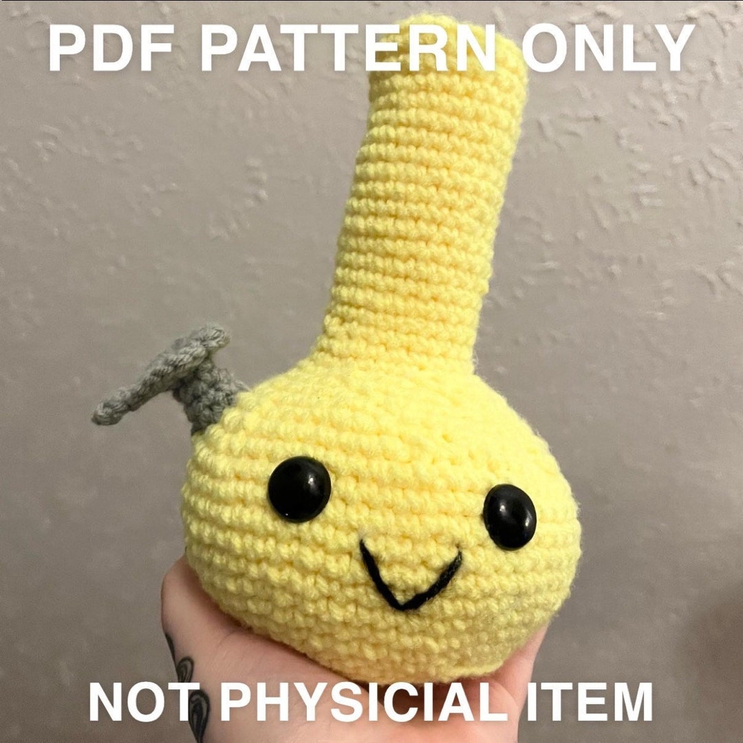 Crochet Bong Plushie Pattern Amigurumi Pattern - Etsy