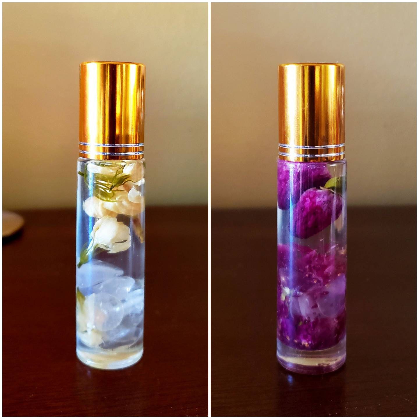 All-natural essential oil perfume roller ball fragrance 10 | Etsy